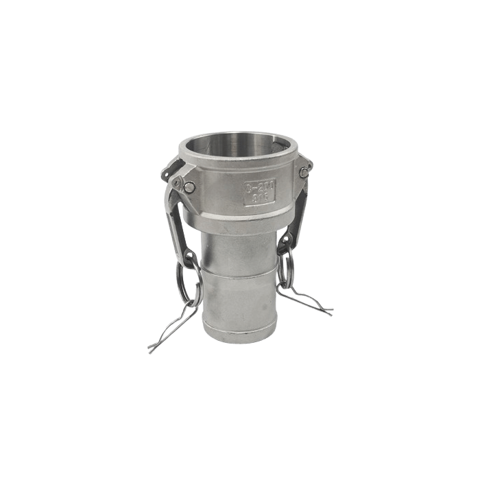 Camlock coupler Part C with Hose Tail (SS 316) - CUBICENTER, € 10,79